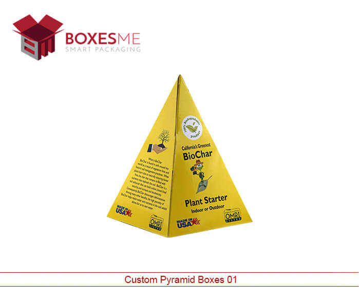 Pyramid Box - Custom Pyramid Display Boxes Packaging | BoxesMe